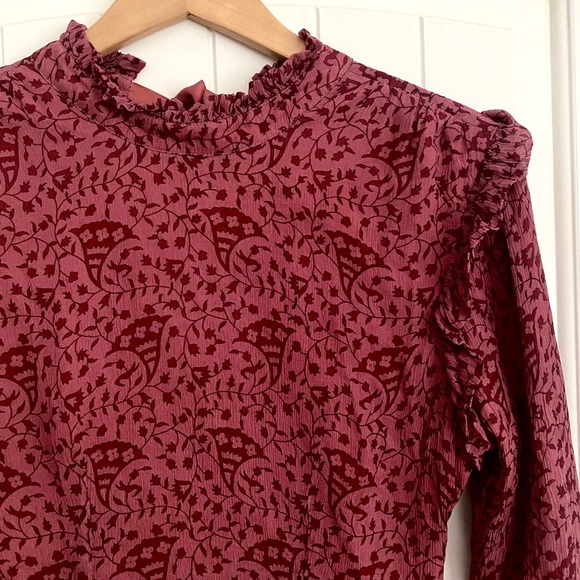 Cleobella | Dresses | New Cleobella Dixie Mini Dress In Red Wine Kerala ...